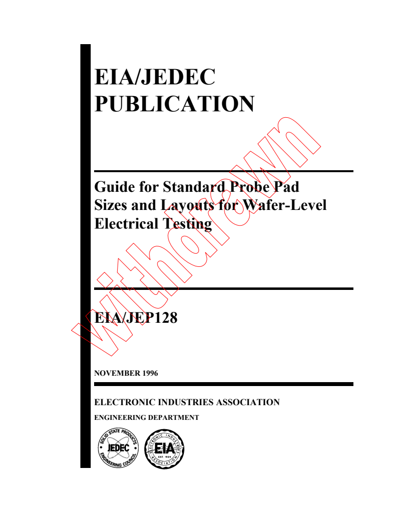 IEC PAS 62203:2000 - Guide for the standard probe pad sizes and layouts ...