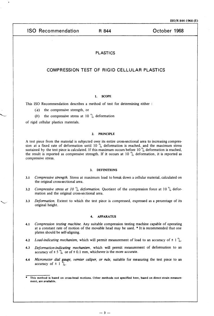 ISO/R 844:1968 - Title missing - Legacy paper document