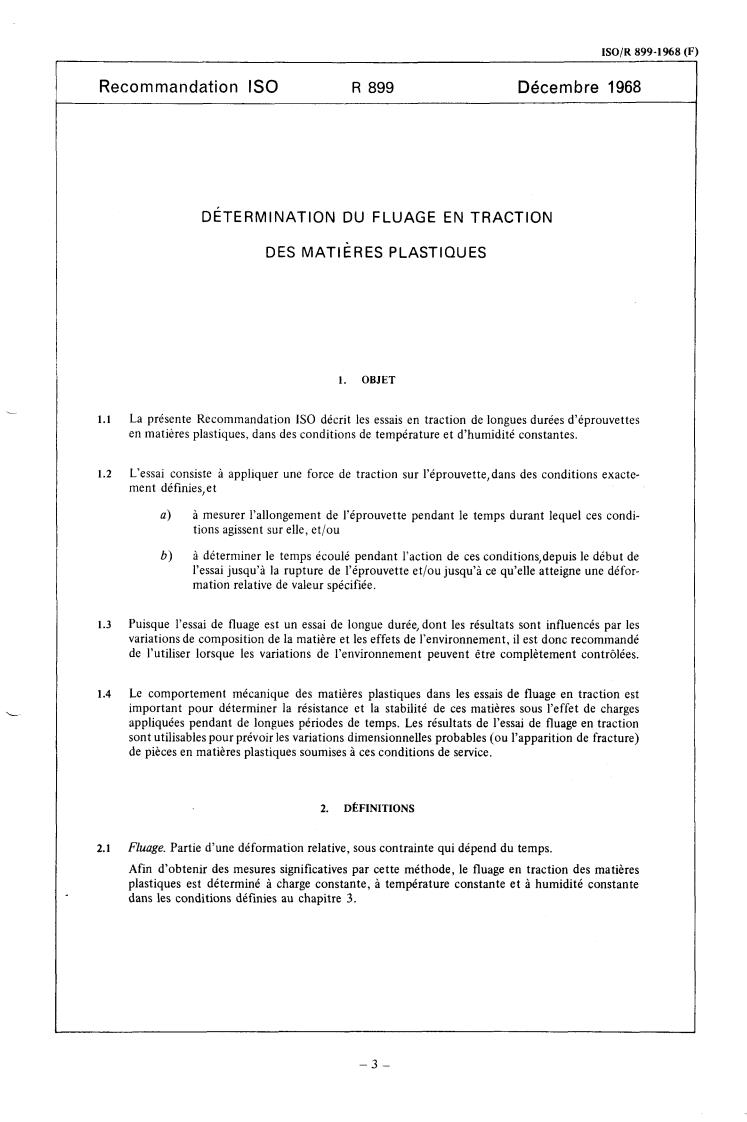 ISO/R 899:1968 - Title missing - Legacy paper document