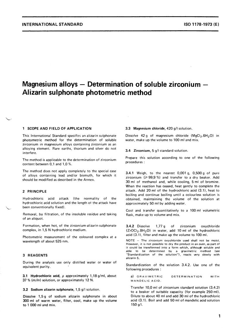 ISO 1178:1973 - Title missing - Legacy paper document