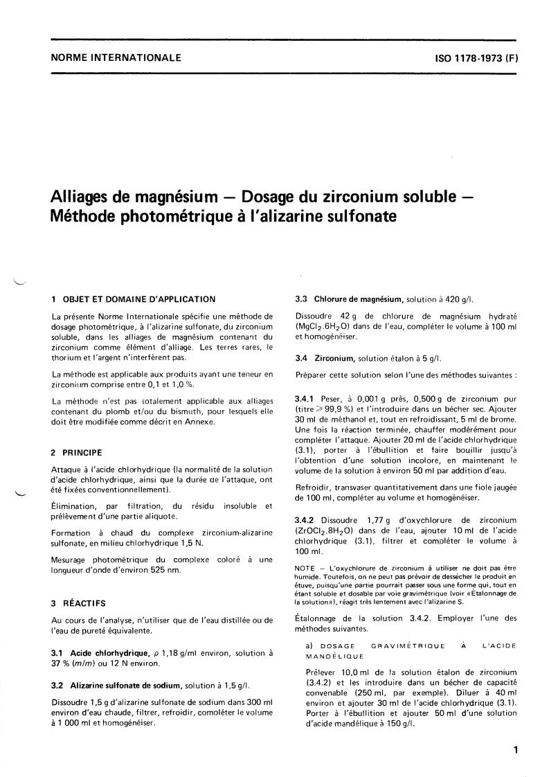 ISO 1178:1973 - Title missing - Legacy paper document