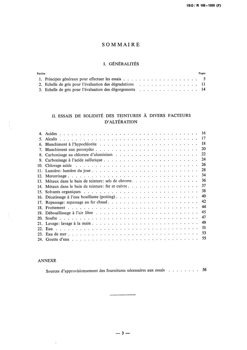 ISO/R 105:1959 - Title missing - Legacy paper document