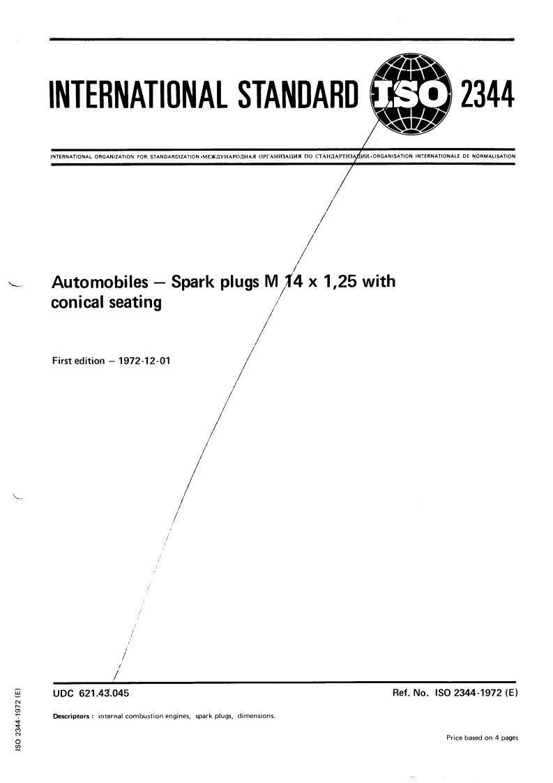 ISO 2344:1972 - Title missing - Legacy paper document