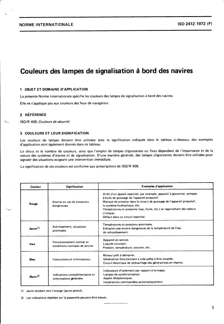 ISO 2412:1972 - Title missing - Legacy paper document