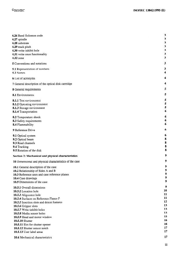 ISO/IEC 13842:1995 - Information technology — 130 mm optical disk cartridges for information
