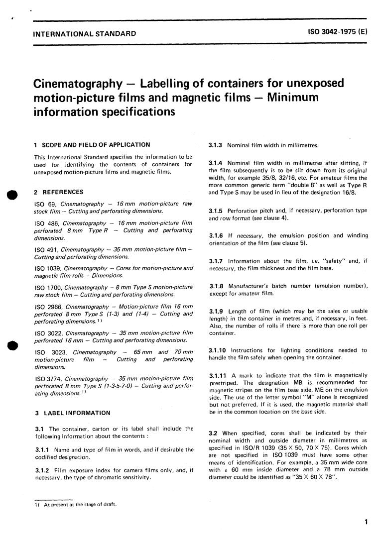 ISO 3042:1975 - Title missing - Legacy paper document