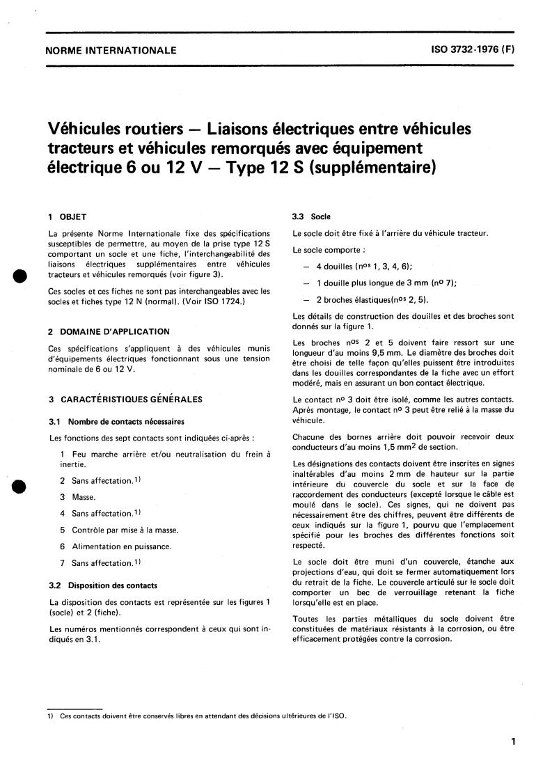 ISO 3732:1976 - Title missing - Legacy paper document