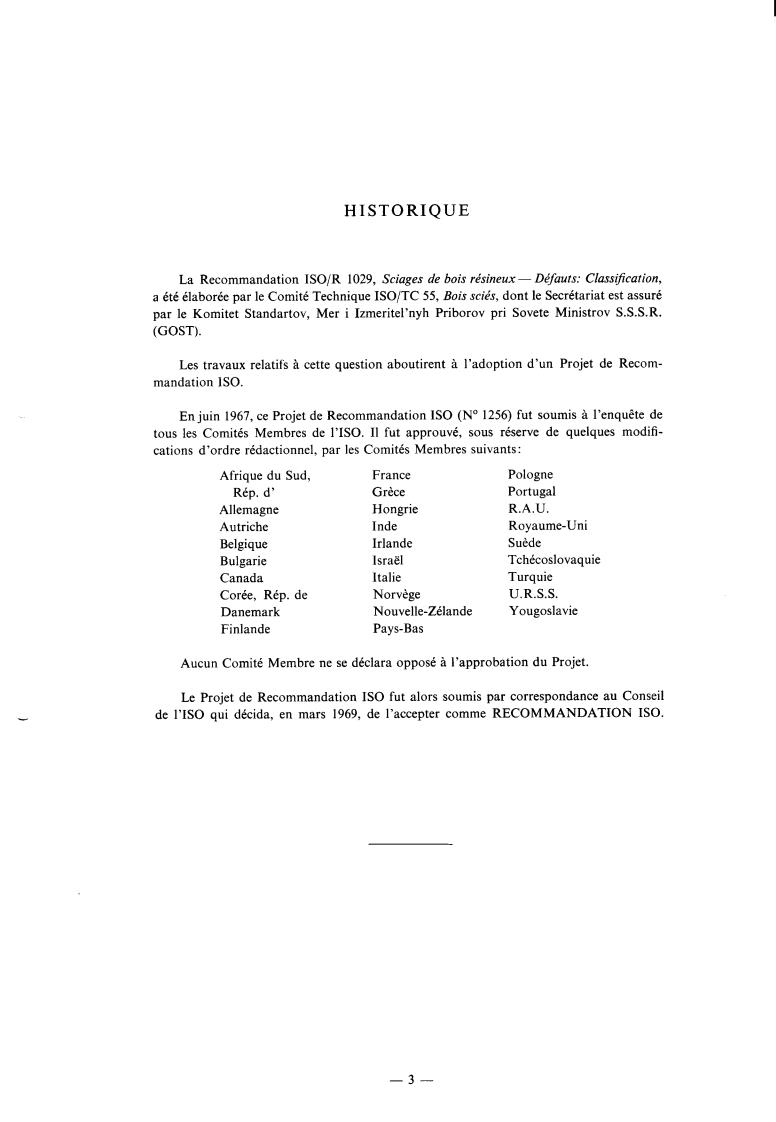 ISO/R 1029:1969 - Title missing - Legacy paper document