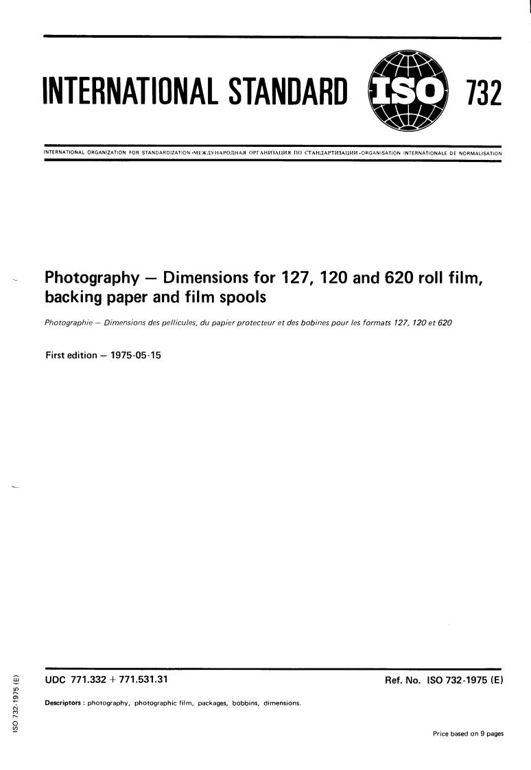 ISO 732:1975 - Title missing - Legacy paper document