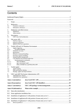 ETSI TS 102 241 V7.10.0 (2010-06) - Smart Cards; UICC Application Programming Interface (UICC API)