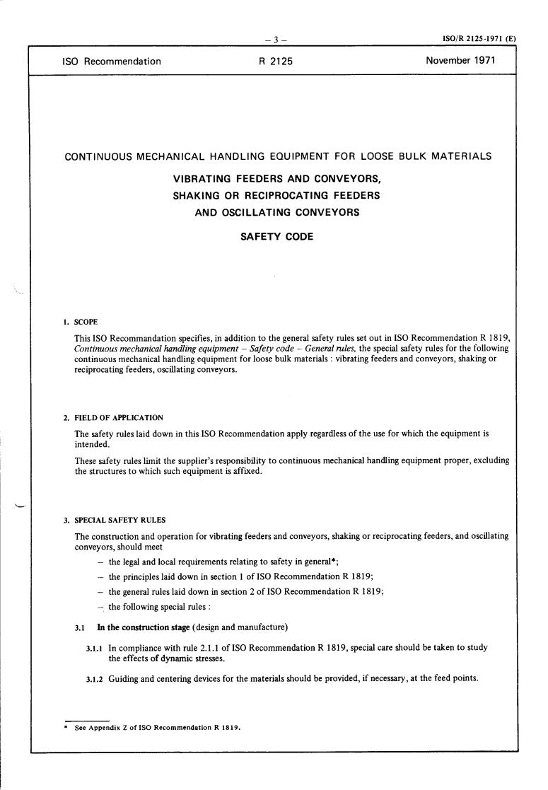 ISO/R 2125:1971 - Title missing - Legacy paper document