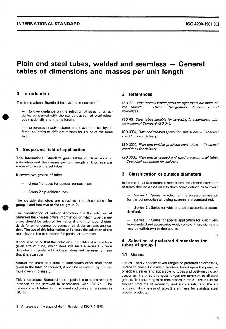 ISO 4200:1981 - Title missing - Legacy paper document