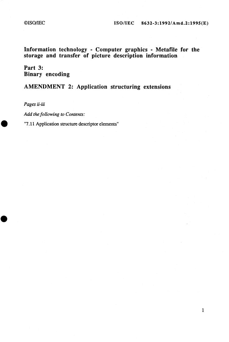 ISO/IEC 8632-3:1992/Amd 2 - Title missing - Legacy paper document