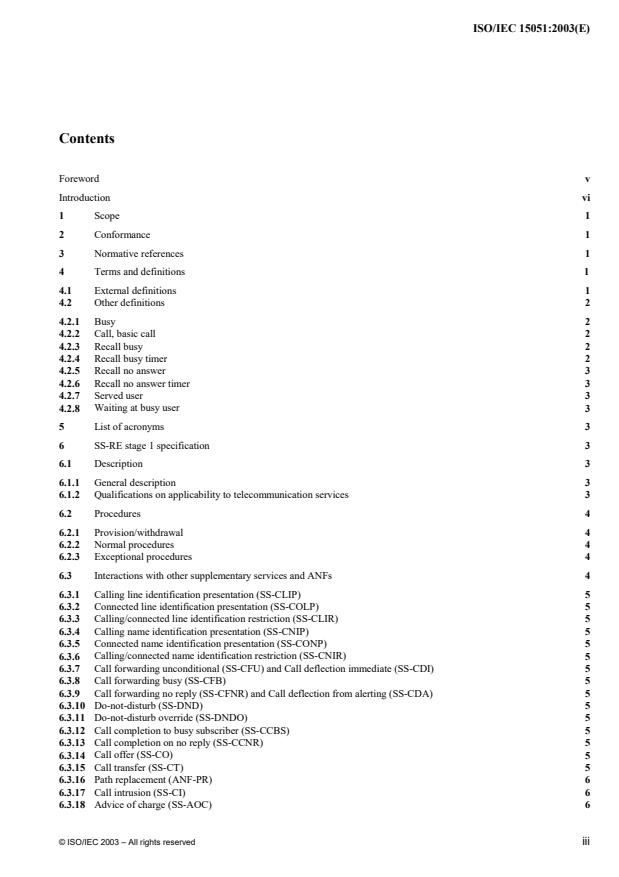 ISO/IEC 15051:2003 - Information technology — Telecommunications and information exchange between