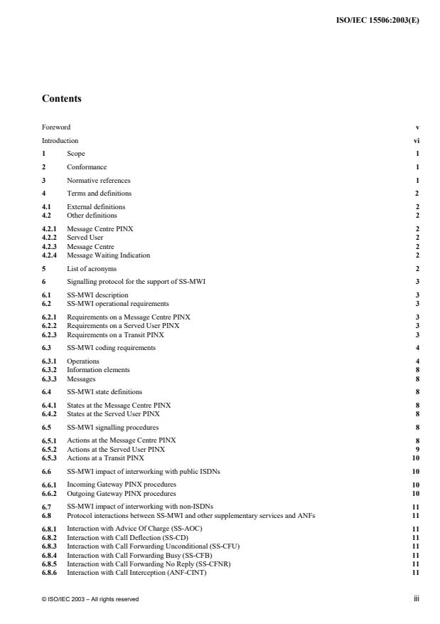 ISO/IEC 15506:2003 - Information technology — Telecommunications and information exchange between