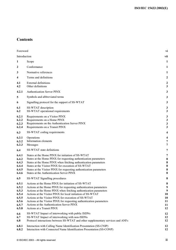 ISO/IEC 15433:2003 - Information technology — Telecommunications and information exchange between