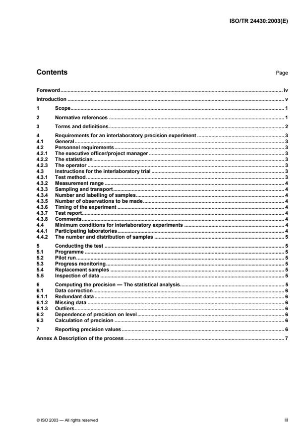 ISO/TR 24430:2003 - Paints and varnishes — Guidelines for the determination of the precision of a