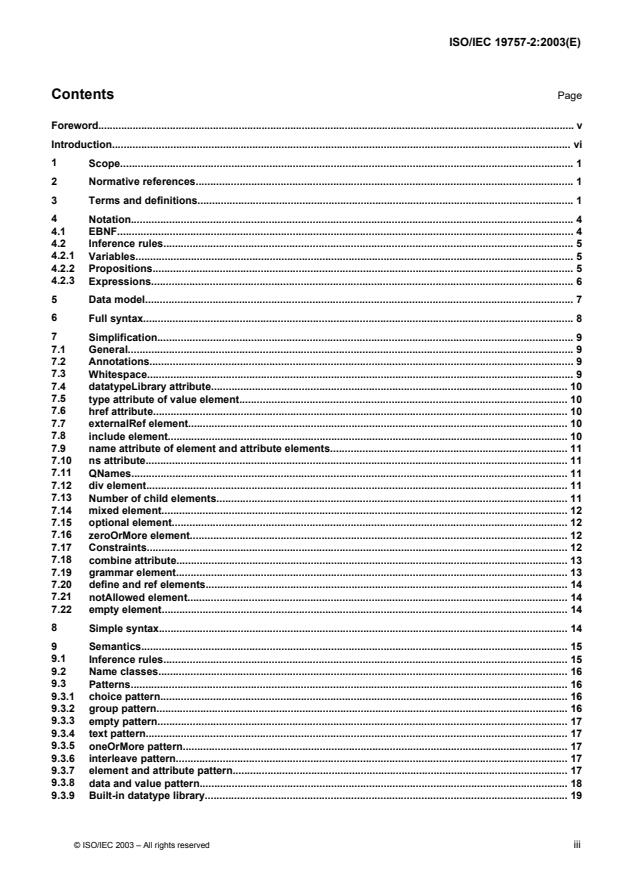 ISO IEC 19757 2 2003 Information Technology Document Schema 