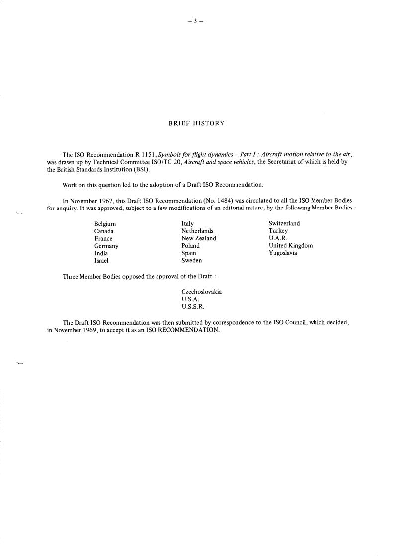 ISO/R 1151:1969 - Title missing - Legacy paper document