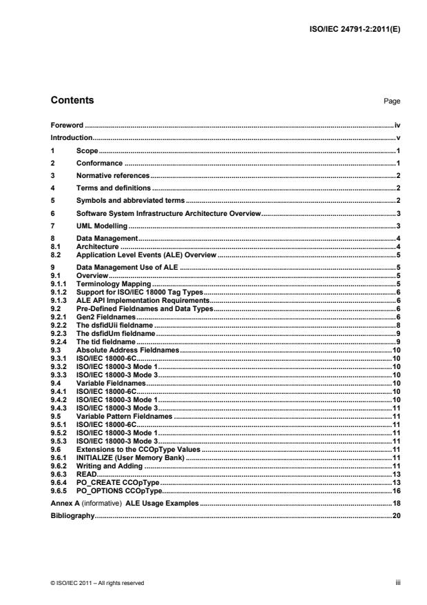 ISO/IEC 24791-2:2011 - Information technology — Radio frequency identification (RFID) for item