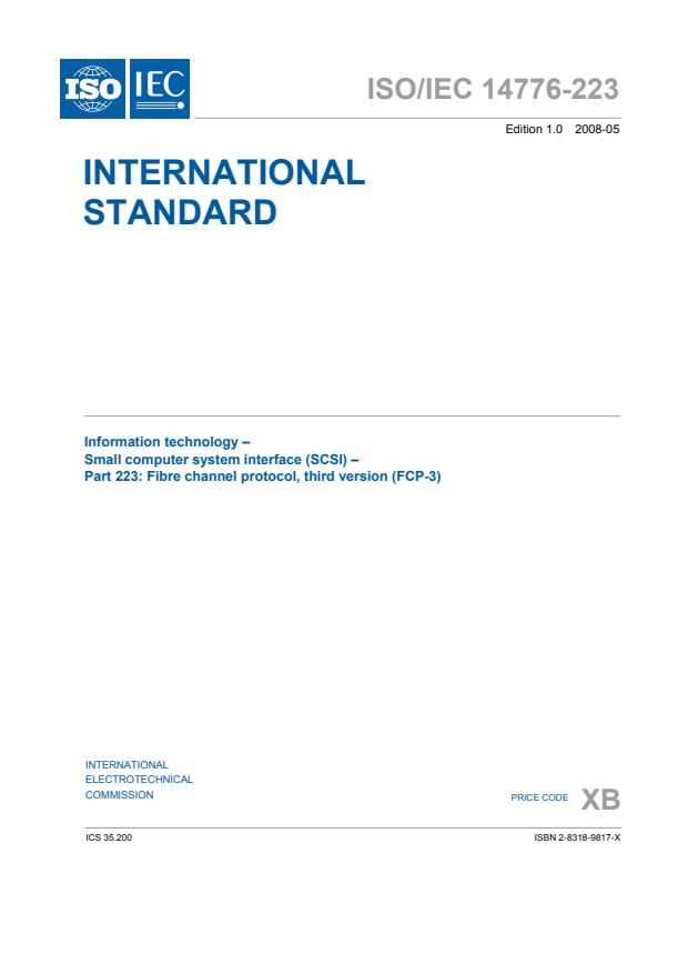 ISO/IEC 14776-223:2008 - Information technology — Small Computer System ... ISO/IEC 14776-223:2008 - Information technology — Small Computer System ...