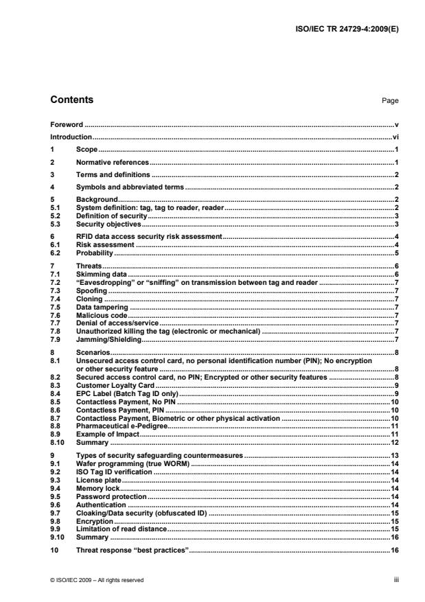 ISO/IEC TR 24729-4:2009 - Information technology — Radio frequency identification for item