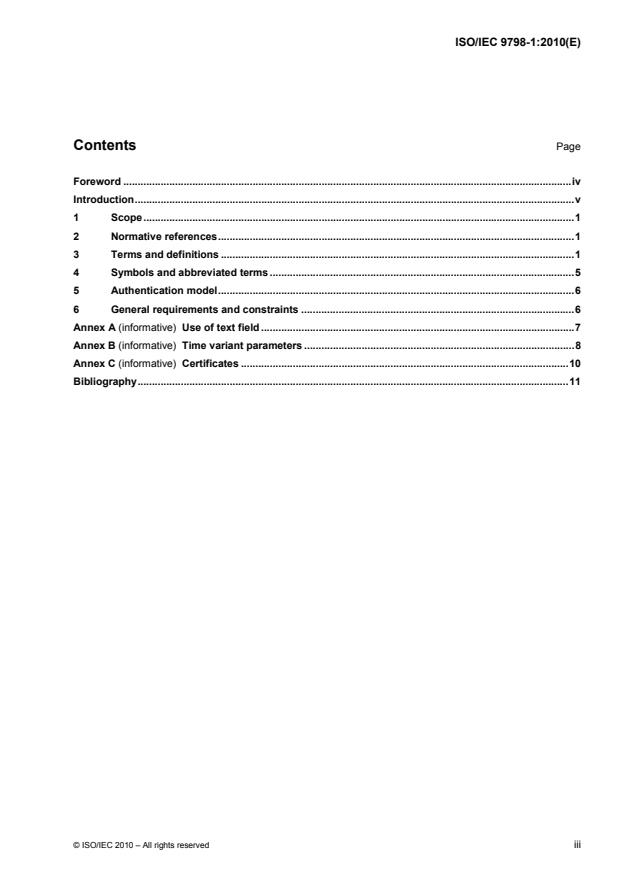 ISO/IEC 9798-1:2010 - Information technology -- Security techniques -- Entity authentication