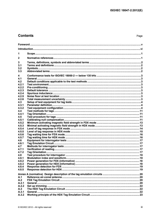 ISO/IEC 18047-2:2012 - Information technology — Radio frequency identification device conformance