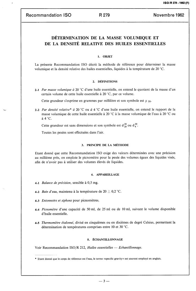 ISO/R 279:1962 - Title missing - Legacy paper document