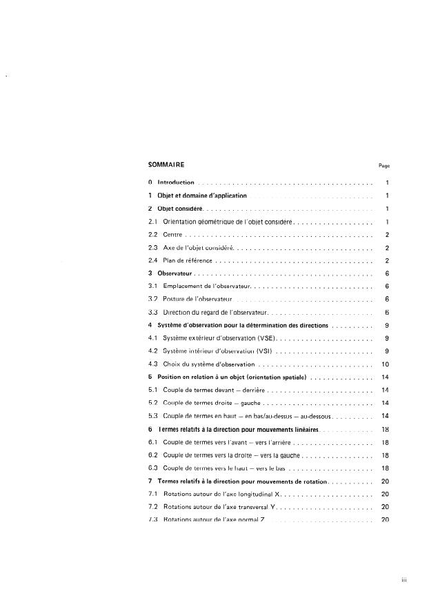 ISO 1503:1977 - Geometrical orientation and directions of movements