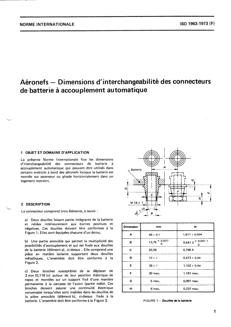 ISO 1963:1973 - Withdrawal of ISO 1963-1973