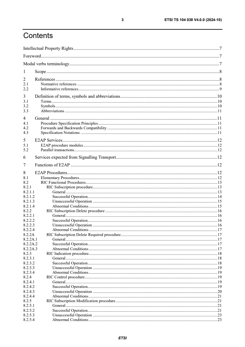 ETSI TS 104 039 V4.0.0 (2024-10) - Publicly Available Specification ...