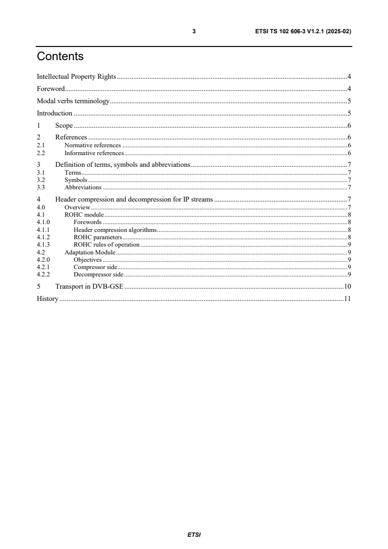 ETSI TS 102 606-3 V1.2.1 (2025-02) - Digital Video Broadcasting (DVB); Generic Stream Encapsulation