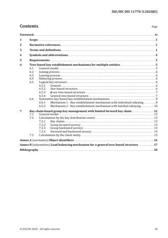 ISO/IEC FDIS 11770-5 - Information security -- Key management