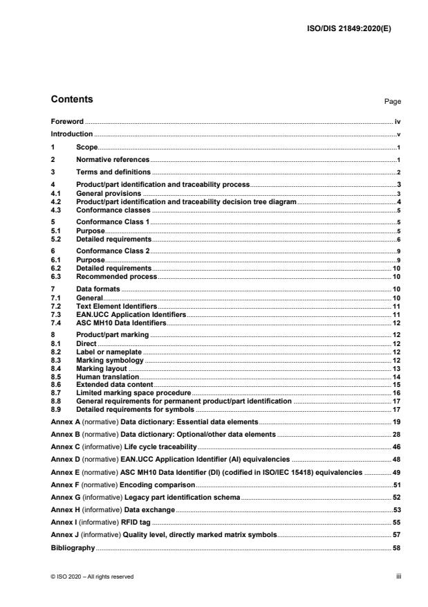 ISO/DIS 21849 - Aircraft and space -- Industrial data -- Product identification and traceability