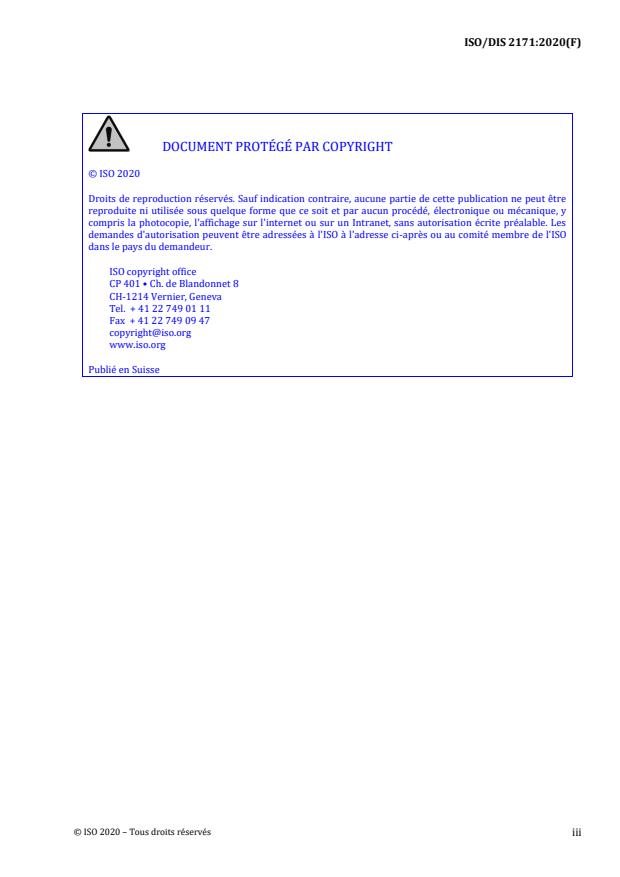 ISO/DIS 2171 - Cereals, pulses and by-products -- Determination of ash yield by incineration