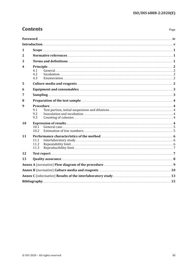 ISO/DIS 6888-2 - Microbiology of the food chain -- Horizontal method for the enumeration of ...