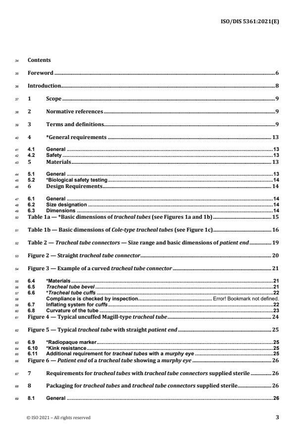 ISO/DIS 5361 - Anaesthetic and respiratory equipment -- Tracheal tubes and connectors