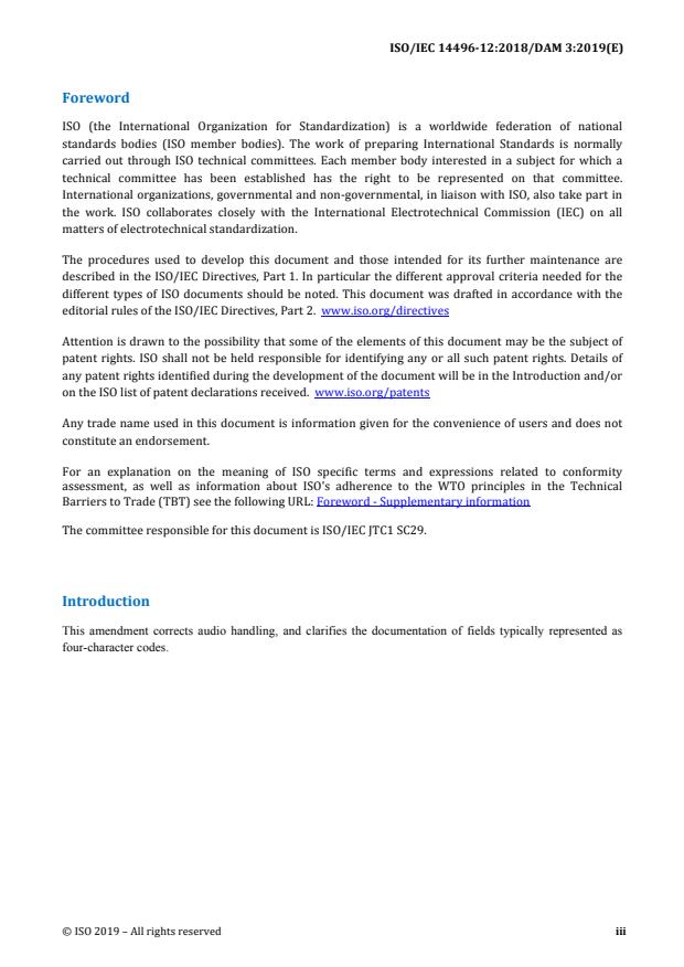 ISO/IEC FDIS 14496-12/DAmd 3 - Corrected audio handling