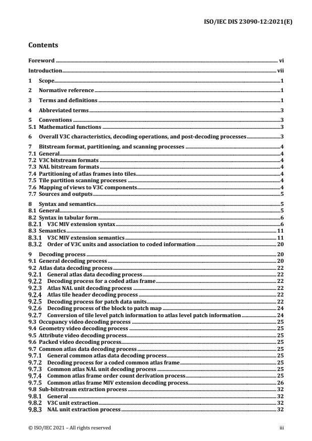 ISO/IEC DIS 23090-12 - Information technology -- Coded representation of immersive media