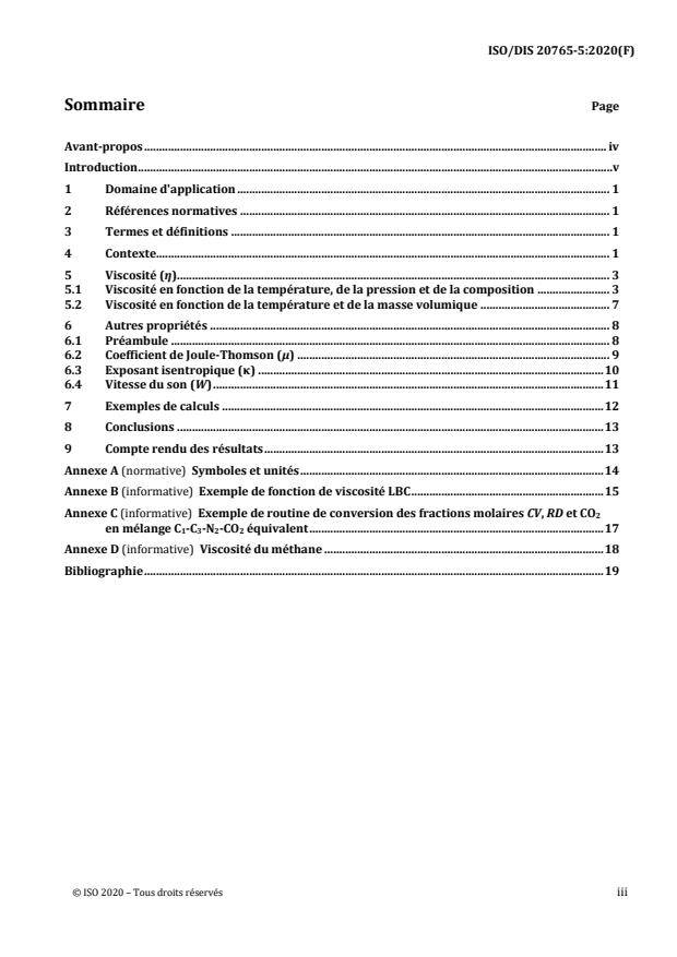 ISO/DIS 20765-5 - Natural gas -- Calculation of thermodynamic properties
