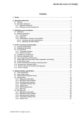ISO/IEC PRF 14165-147 - Information technology – Fibre channel