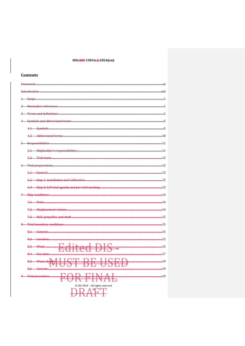 ISO 15016 - Ships and marine technology — Specifications for the assessment of speed and power