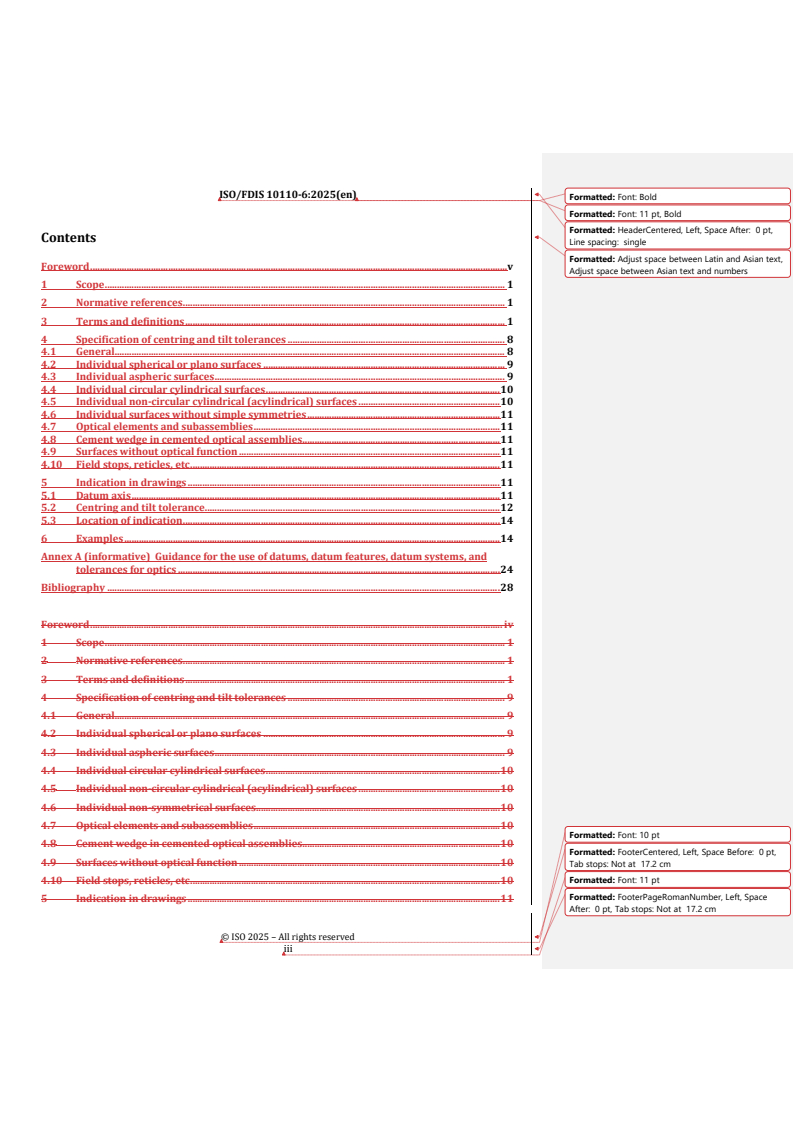 ISO/FDIS 10110-6 - Optics and photonics — Preparation of drawings for ...