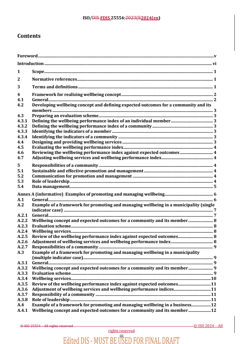 ISO 25554 - Ageing societies — Guidelines for promoting wellbeing in communities