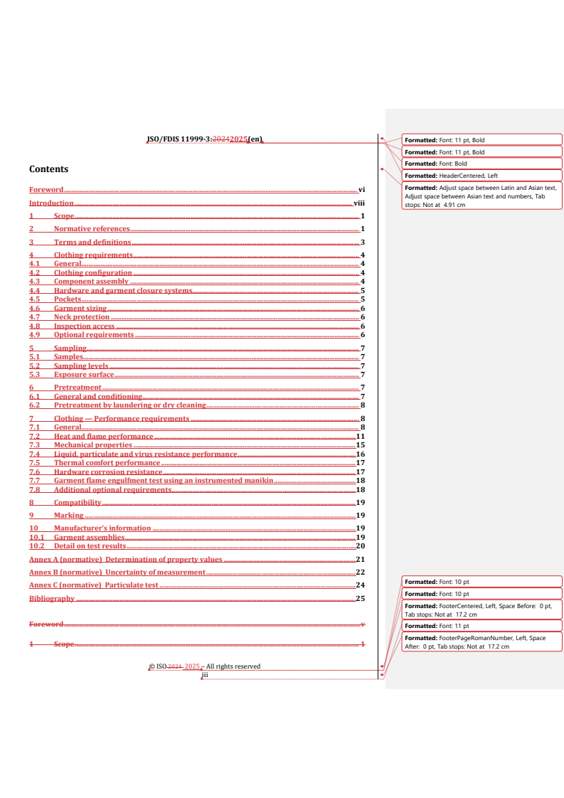 ISO 11999-3 - PPE for firefighters — Test methods and requirements for ...