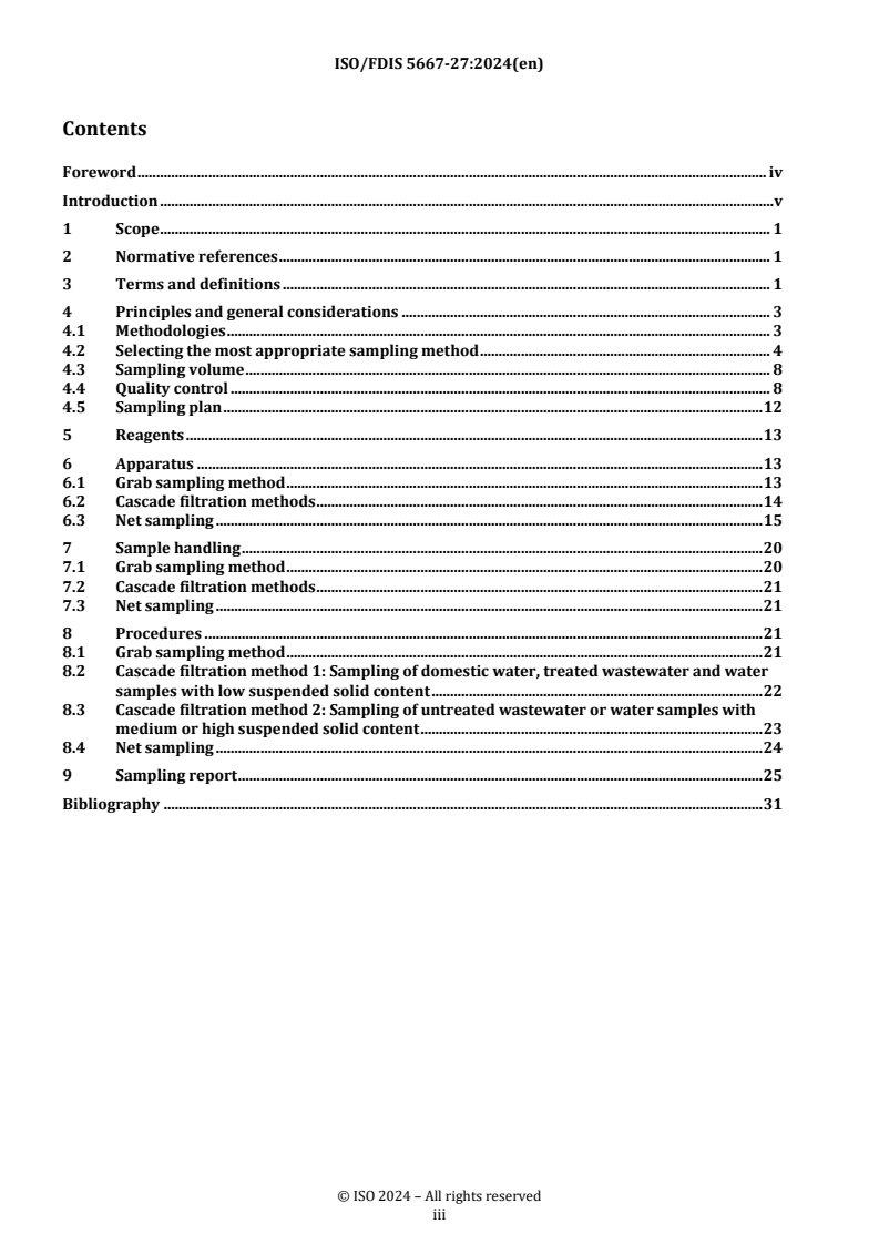 ISO 5667-27 - Water quality — Sampling — Part 27: Guidance on sampling ...