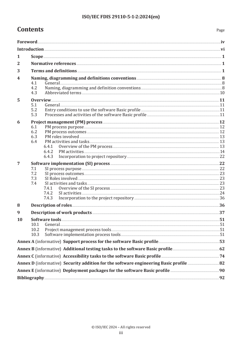 ISO/IEC FDIS 29110-5-1-2 - Systems and software engineering — Software engineering life cycle