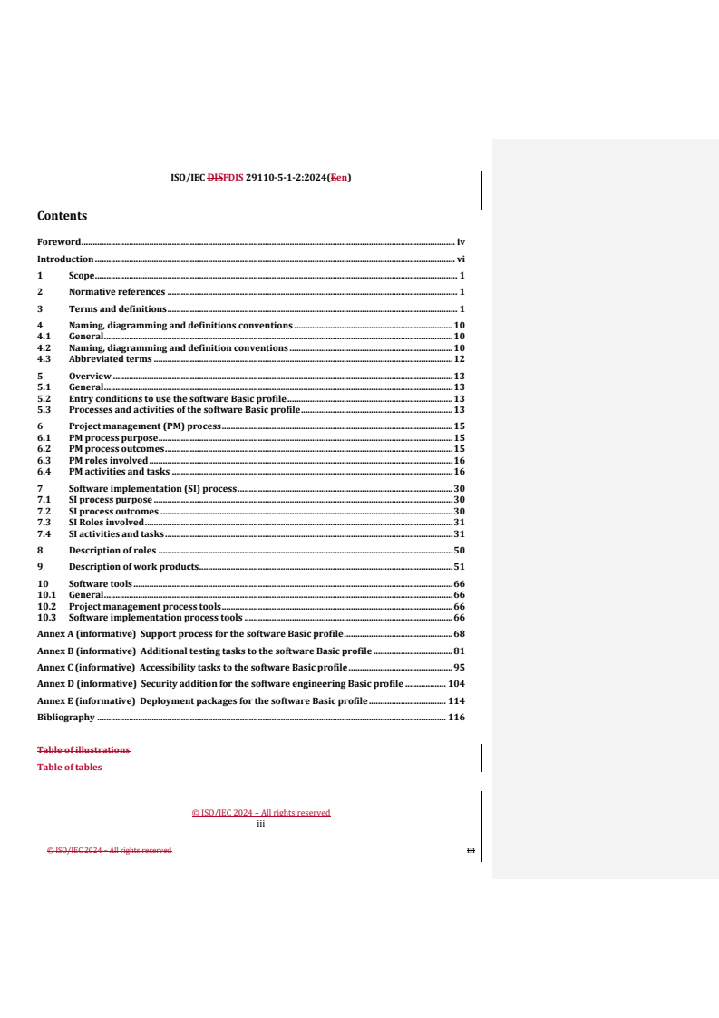 ISO/IEC FDIS 29110-5-1-2 - Systems and software engineering — Software engineering life cycle