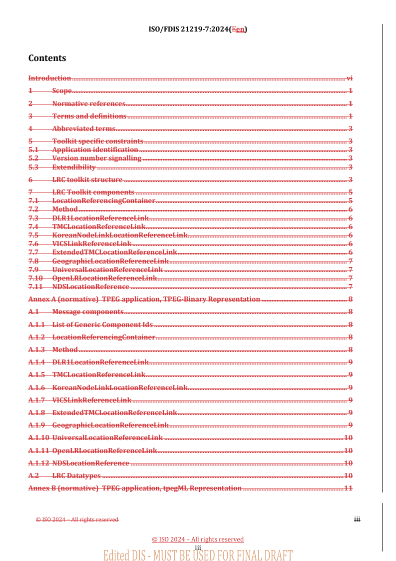 ISO 21219-7 - Intelligent transport systems — Traffic and travel ...